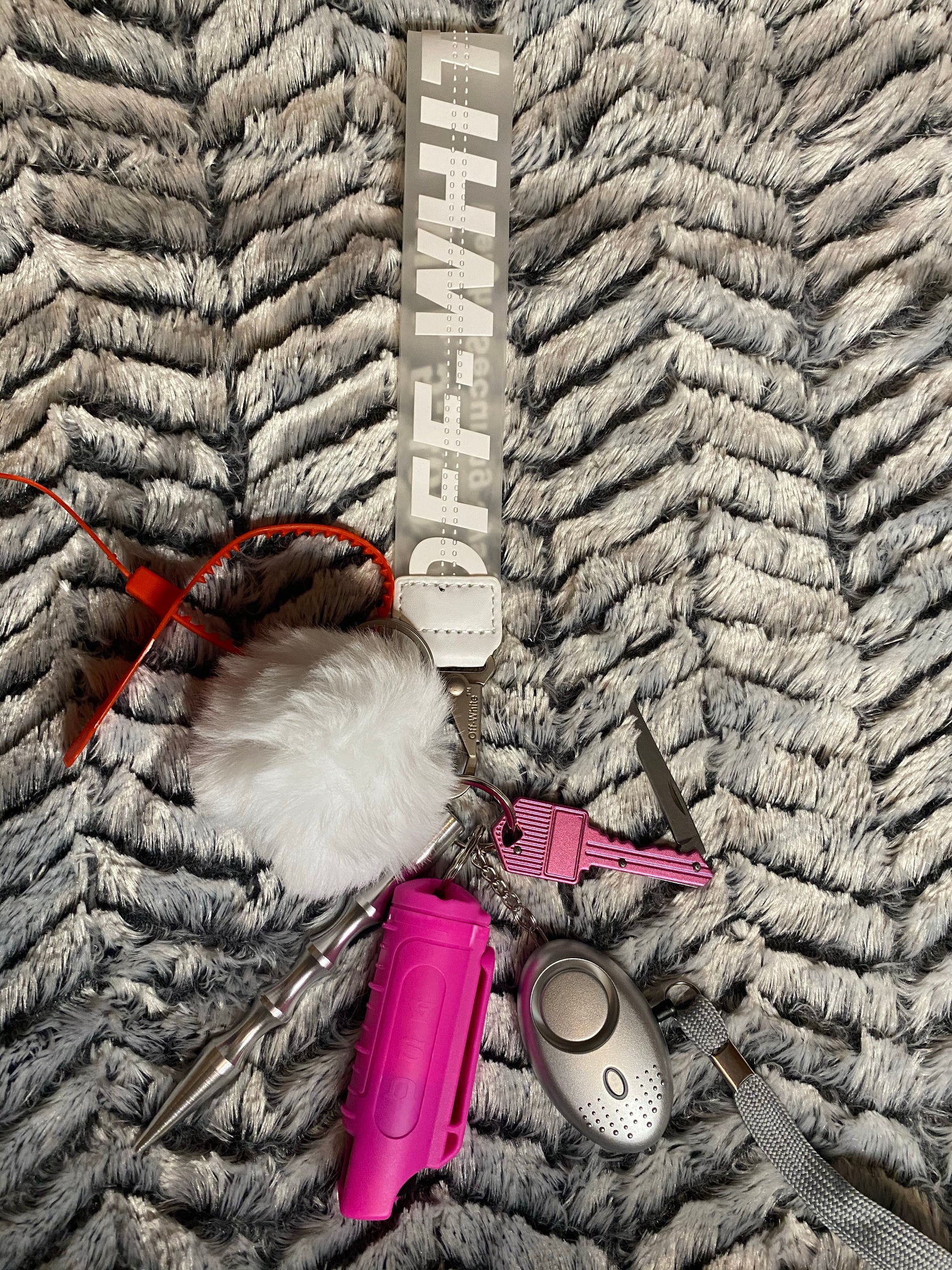 Off-White Keychains – Pretty Protective Gear