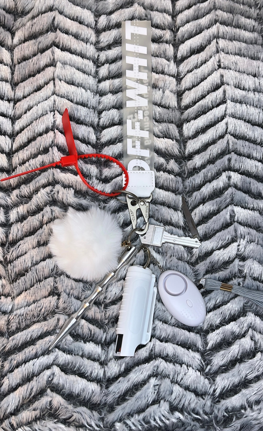 Off-White Keychains – Pretty Protective Gear